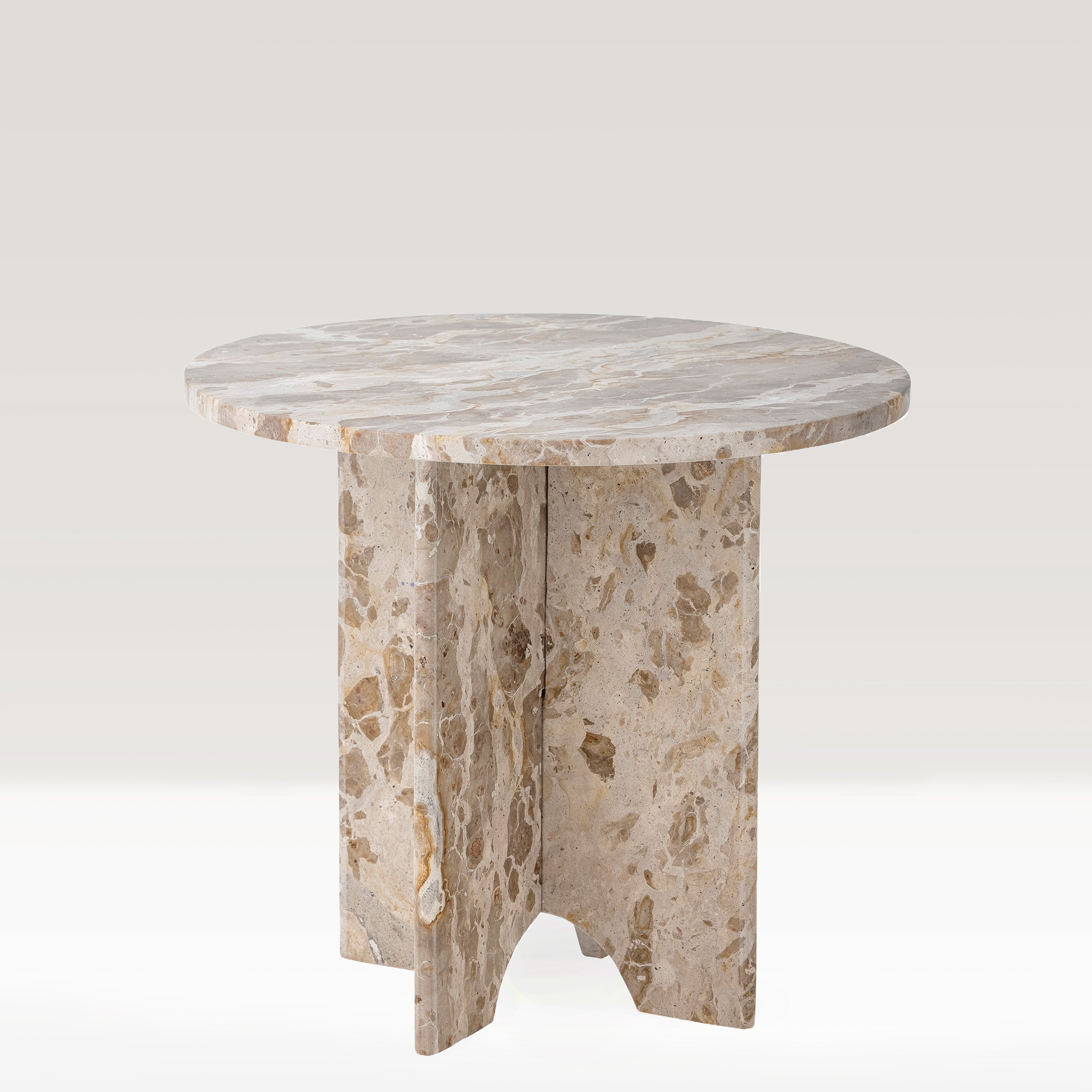 Jasmia side table, Brown Marble – ATT PYNTA