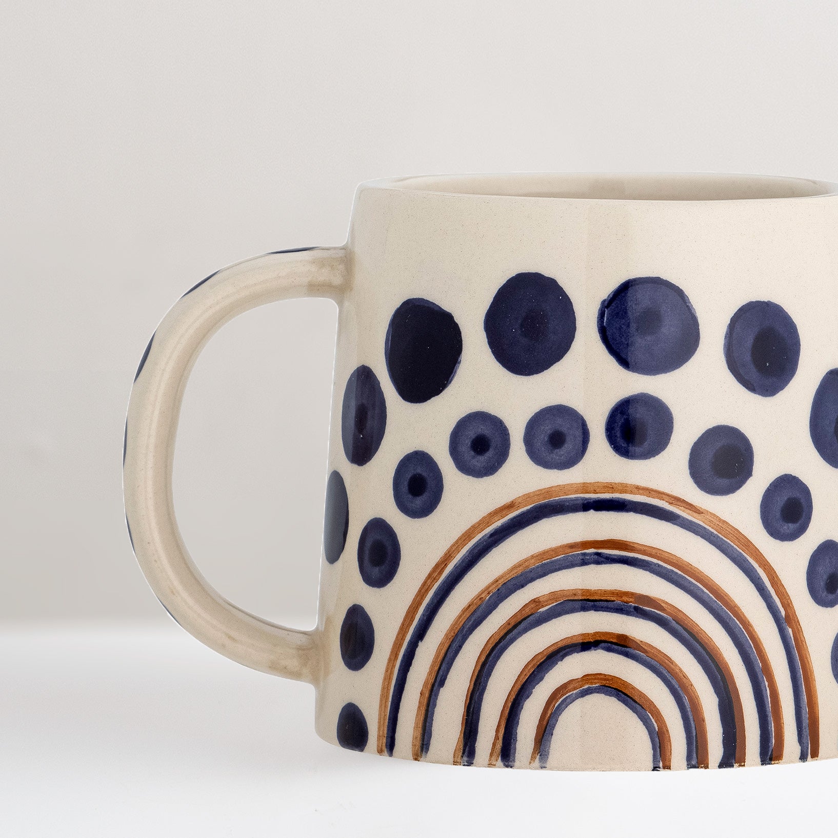 Shama stoneware mug, blue – ATT PYNTA