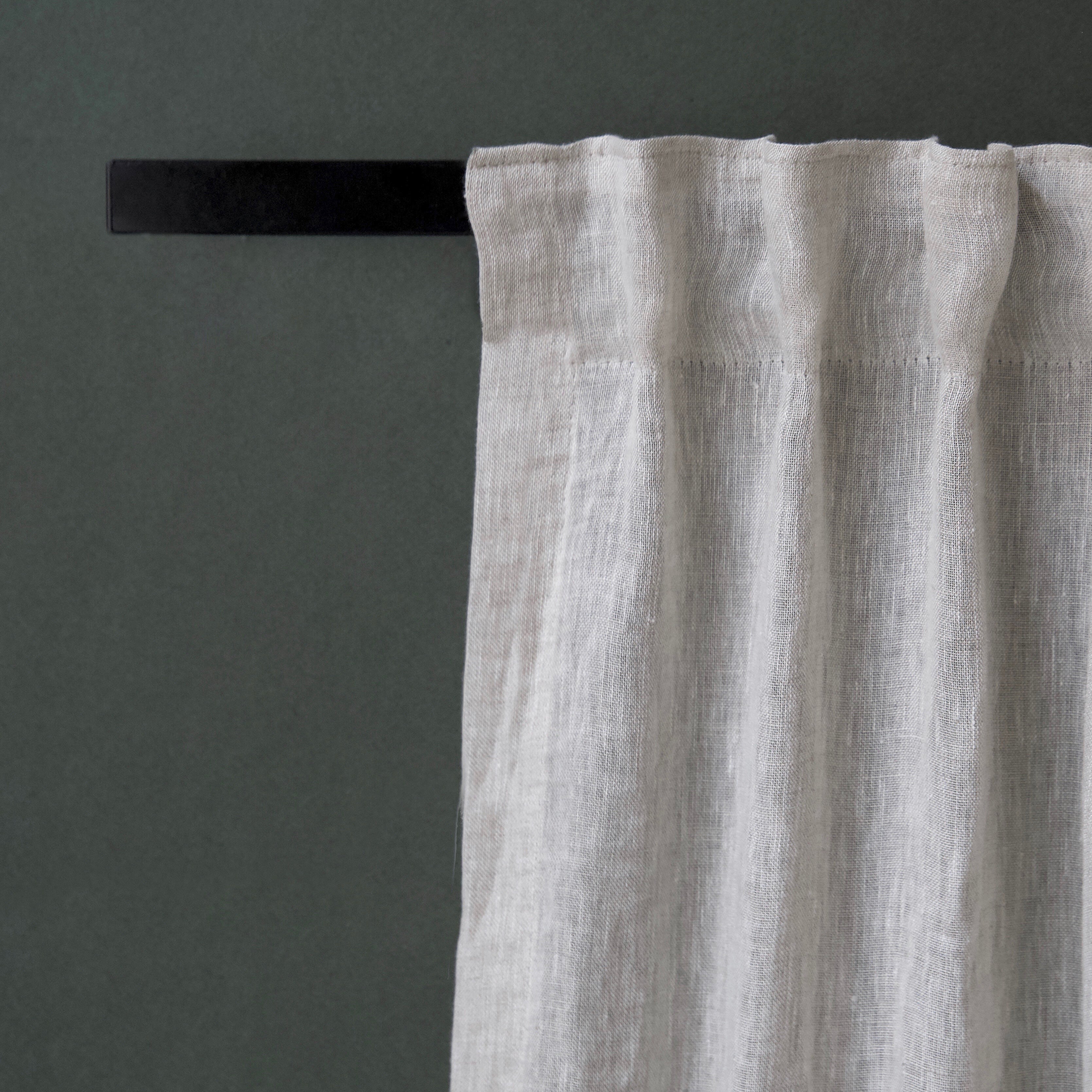 Custom length curtain track - black – ATT PYNTA